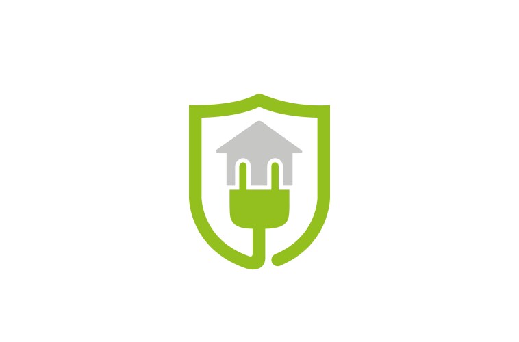 Electricity safety concept icon Royalty Free Vector Image