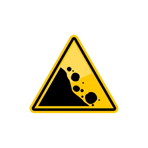 Landslides Warning Sign Vector Images (over 930)