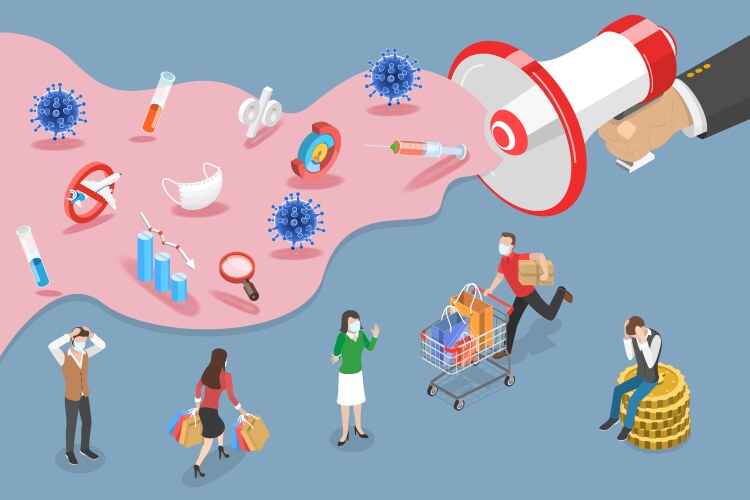 Confused Crowd Vector Images (over 130)