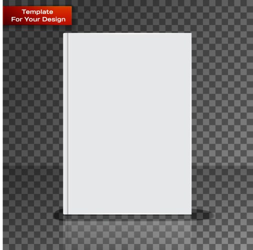 Photo frame on a transparent background Royalty Free Vector