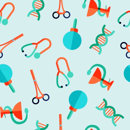 Doodles cute seamless pattern Royalty Free Vector Image