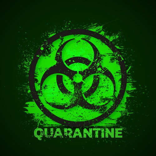 Biohazard sign Royalty Free Vector Image - VectorStock