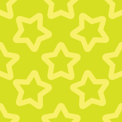 Neon star geometric seamless pattern Royalty Free Vector