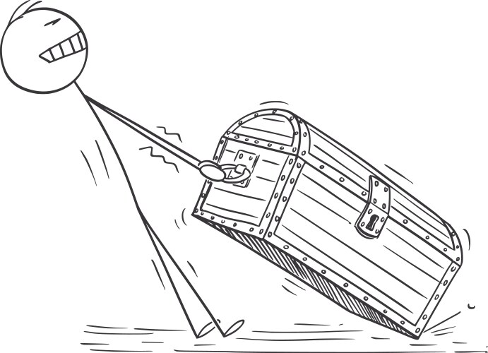 Cartoon of man or businessman ready to use Vector Image