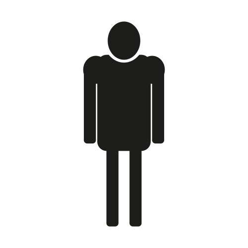 Generic Person Silhouette Vector