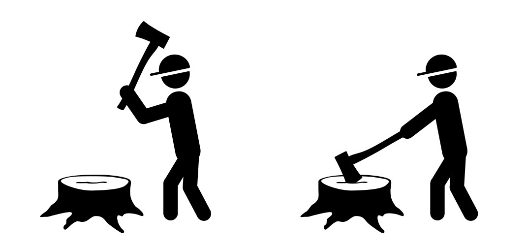 Cartoon Cutting Down Trees Vector Images (over 120)