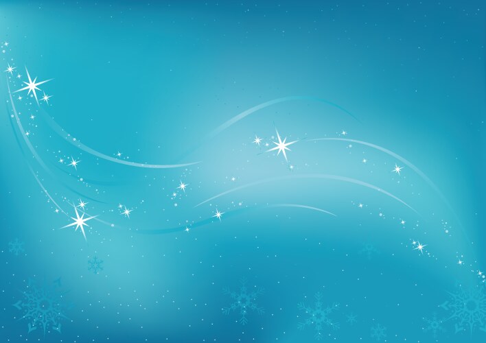 Blue stars background Royalty Free Vector Image