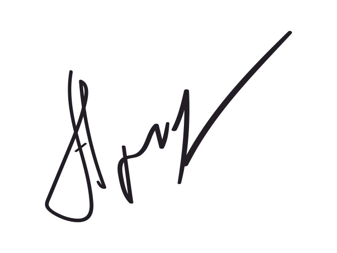 H Letter Signature Vector Images (over 8,300)