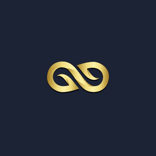 Gold Love Infinity Vector Images (95)