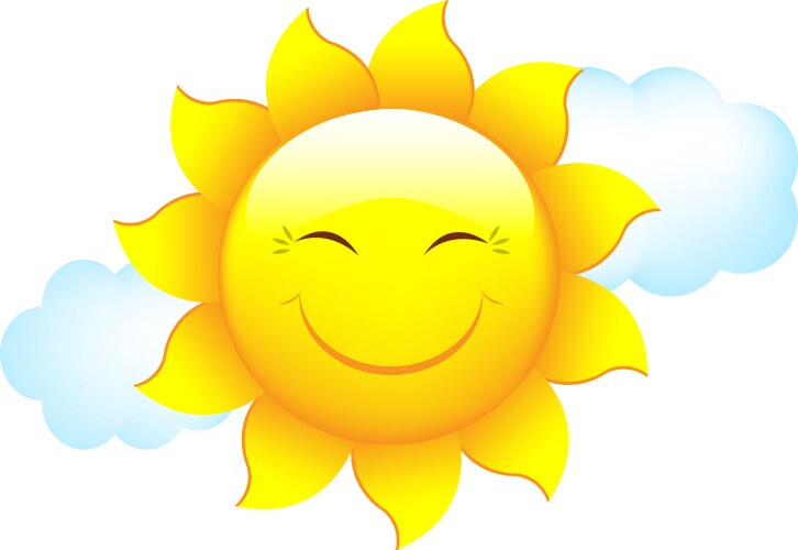 Happy Sun Clip Art