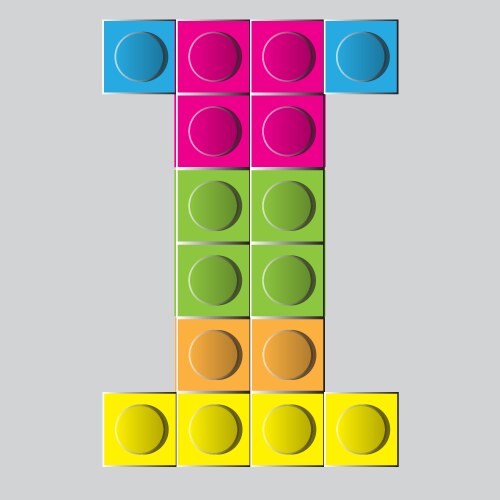 Construction Font Letter I Vector Images (over 810)