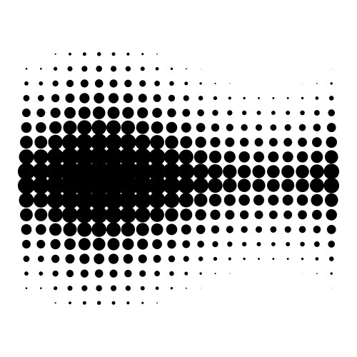 Halftone dots Royalty Free Vector Image - VectorStock