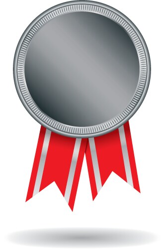 Blank award ribbon Royalty Free Vector Image - VectorStock