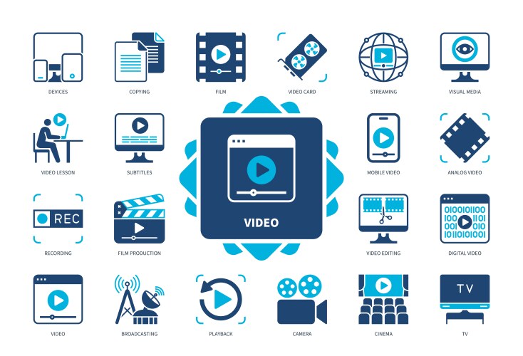 Video Vector Images (over 570,000)