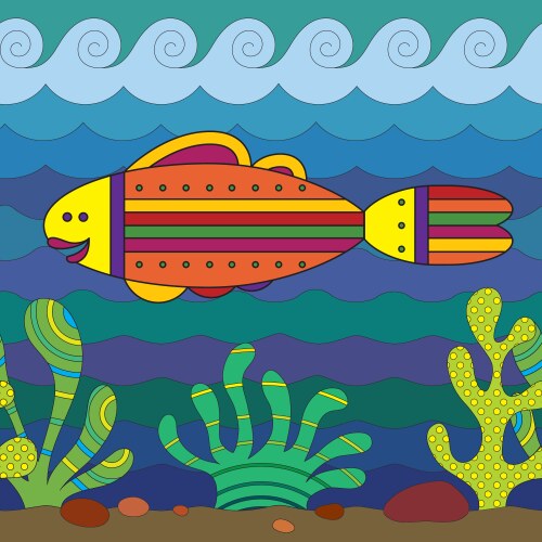 2 Fish Vector Images (over 340)
