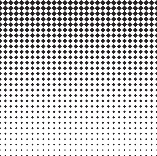 3d abstract geometric wave hex halftone pattern Vector Image