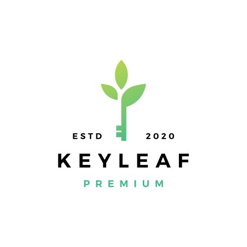 Hummingbird wing logo Royalty Free Vector Image