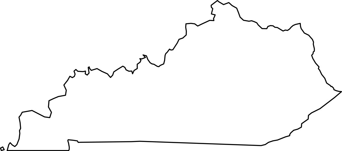 Kentucky State Outline Vector Images (over 750)