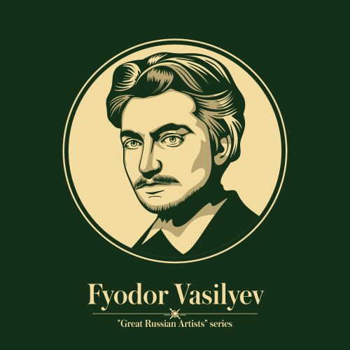 Vasily vereshchagin was a russian painter Vector Image