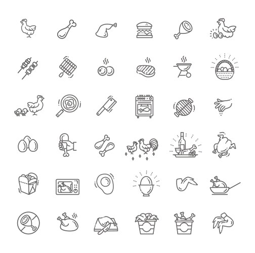 Chicken Simple Vector Images (over 16,000)