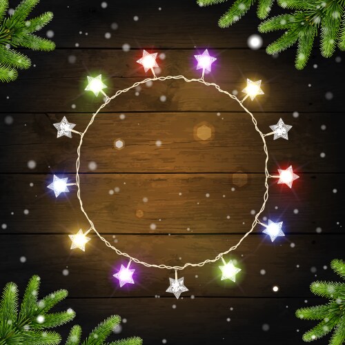 Background with lilac flowers and butterflies Vector Image