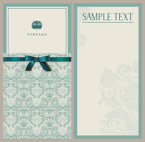 Floral and decorative background Royalty Free Vector Image