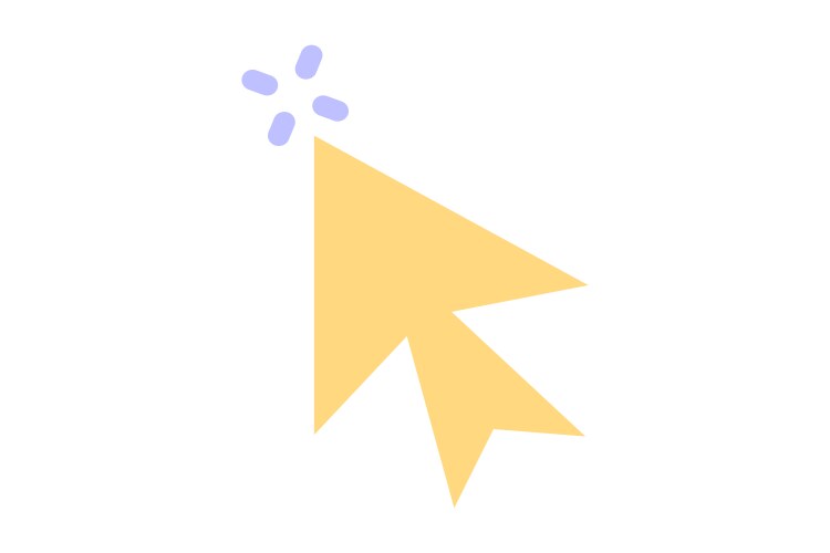 Mouse stickers Royalty Free Vector Image - VectorStock