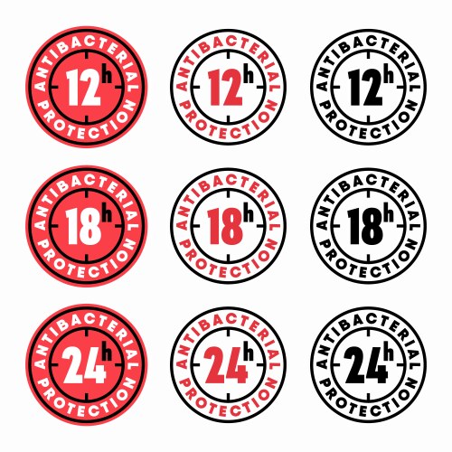 Rfid and blocking information sign Royalty Free Vector Image