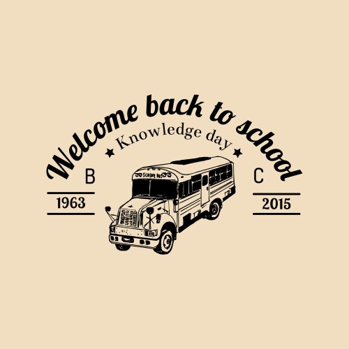 Vintage School Bus Vector Images (over 1,500)