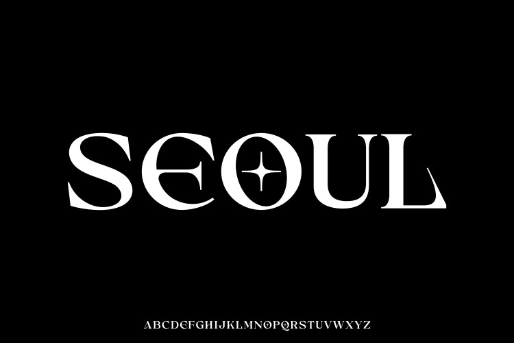 Seoul Calligraphy Lettering Vector Images (68)