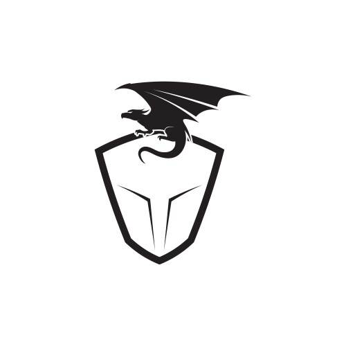 Dragon icon Royalty Free Vector Image - VectorStock