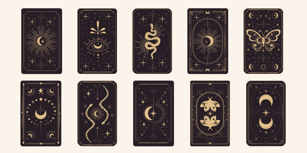 Tarot Frame Vector Images (over 1,700)