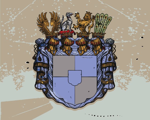 Mantling Heraldry Vector Images (over 270)