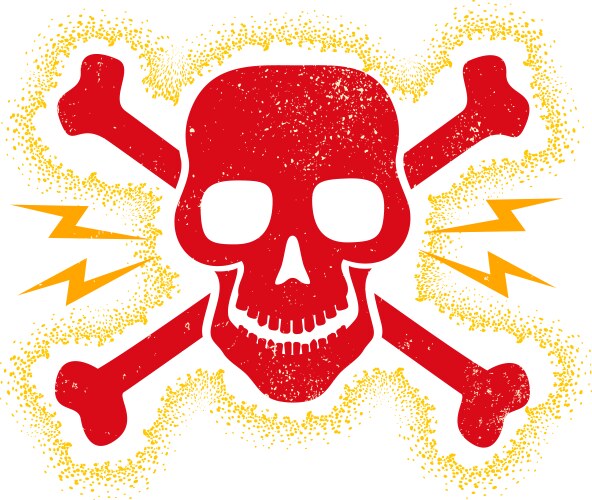 Lightning Skull Vector Images (over 1,500)