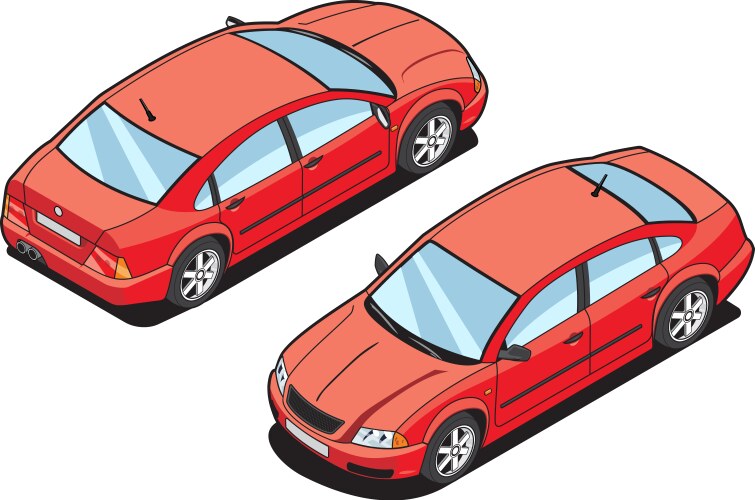 Cartoon Car Side View Vector Images (over 4,600)