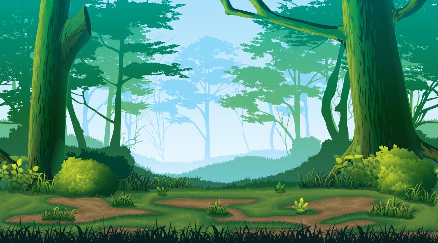 Forest Vector Images & Graphics for Commercial Use | VectorStock