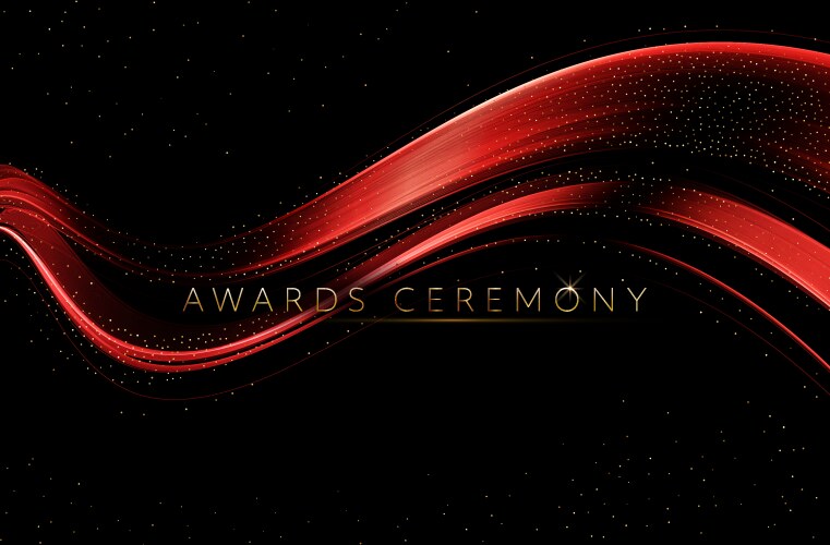 Award nomination ceremony luxury background Vector Image