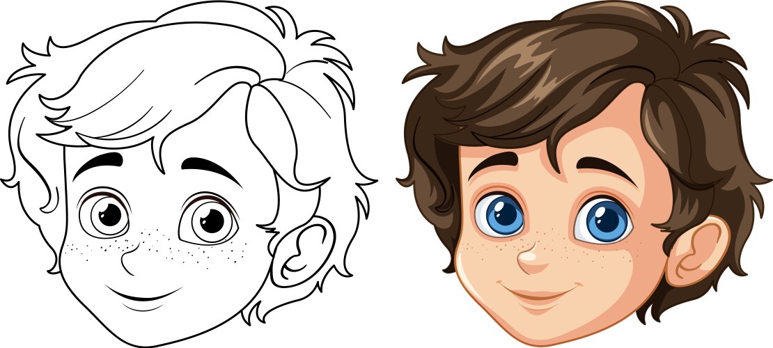 Boy Outline Young Vector Images (over 16,000)