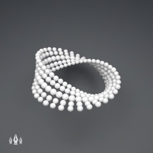 Glyph recycle icon mobius loop recycling sign Vector Image