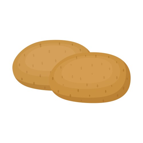 Potato cartoon vegetable drawing Royalty Free Vector Image