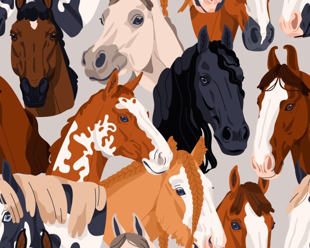 Horse Pattern Vector Images (over 18,000)