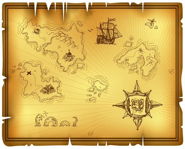 Ancient hieroglyphs old civilization print Vector Image