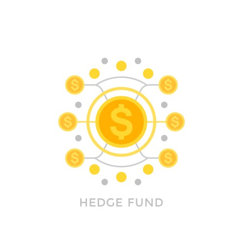 Hedge fund icon Royalty Free Vector Image - VectorStock