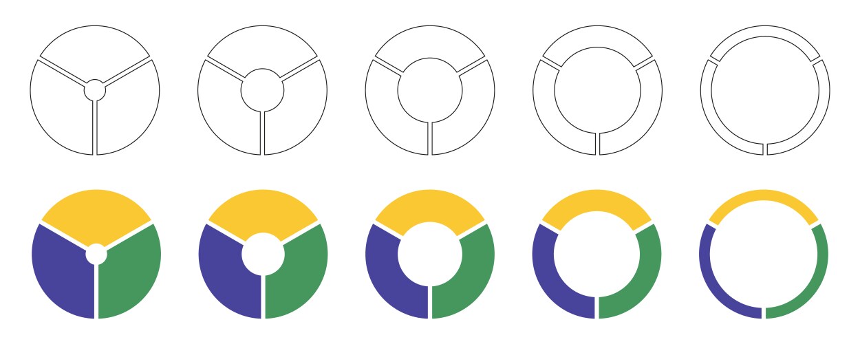 Infographic 3 Sections Vector Images (over 1,700)