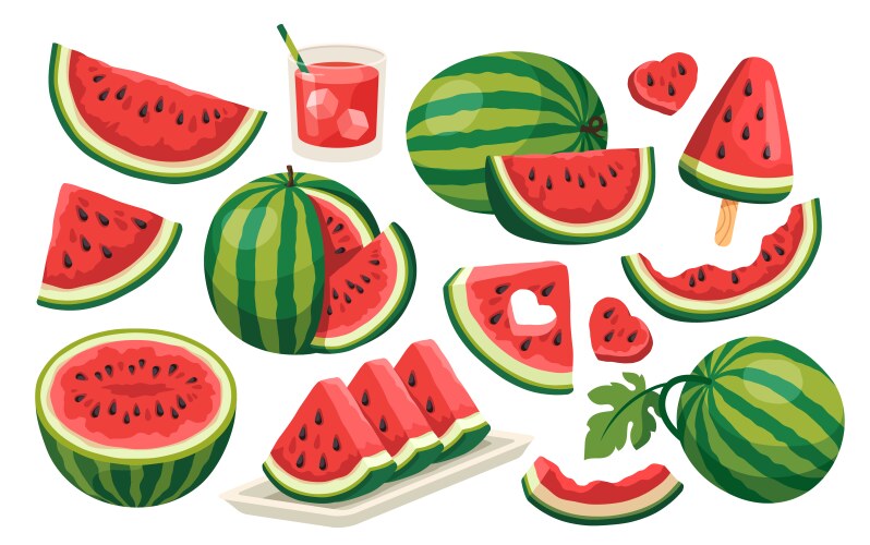 Watermelon Clip Art Vector Images (over 2,200)