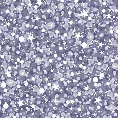 Silver glitter texture seamless pattern glowing Vector Image