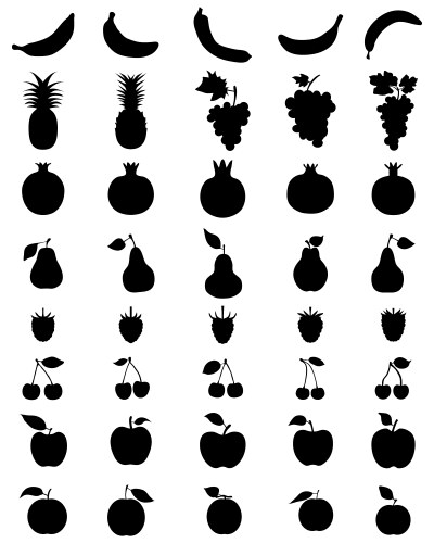 Fruit Black Vector Images (over 310,000)