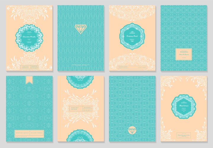 Creative card template Royalty Free Vector Image