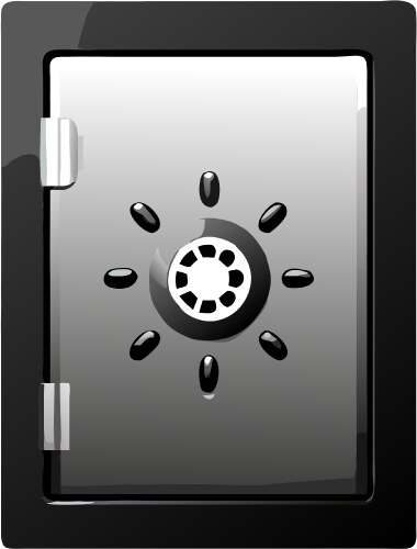 Fortress lock the ultimate solution for securing Vector Image
