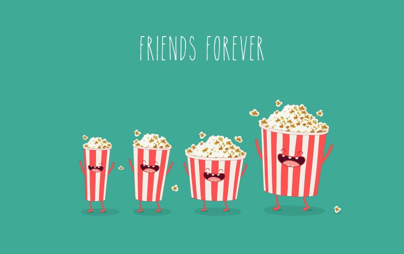 Popcorn Cartoon Vector Images (over 9,700)